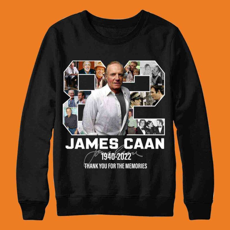 James Caan Thank You For The Memories Signature Shirt - Bipubunny Store