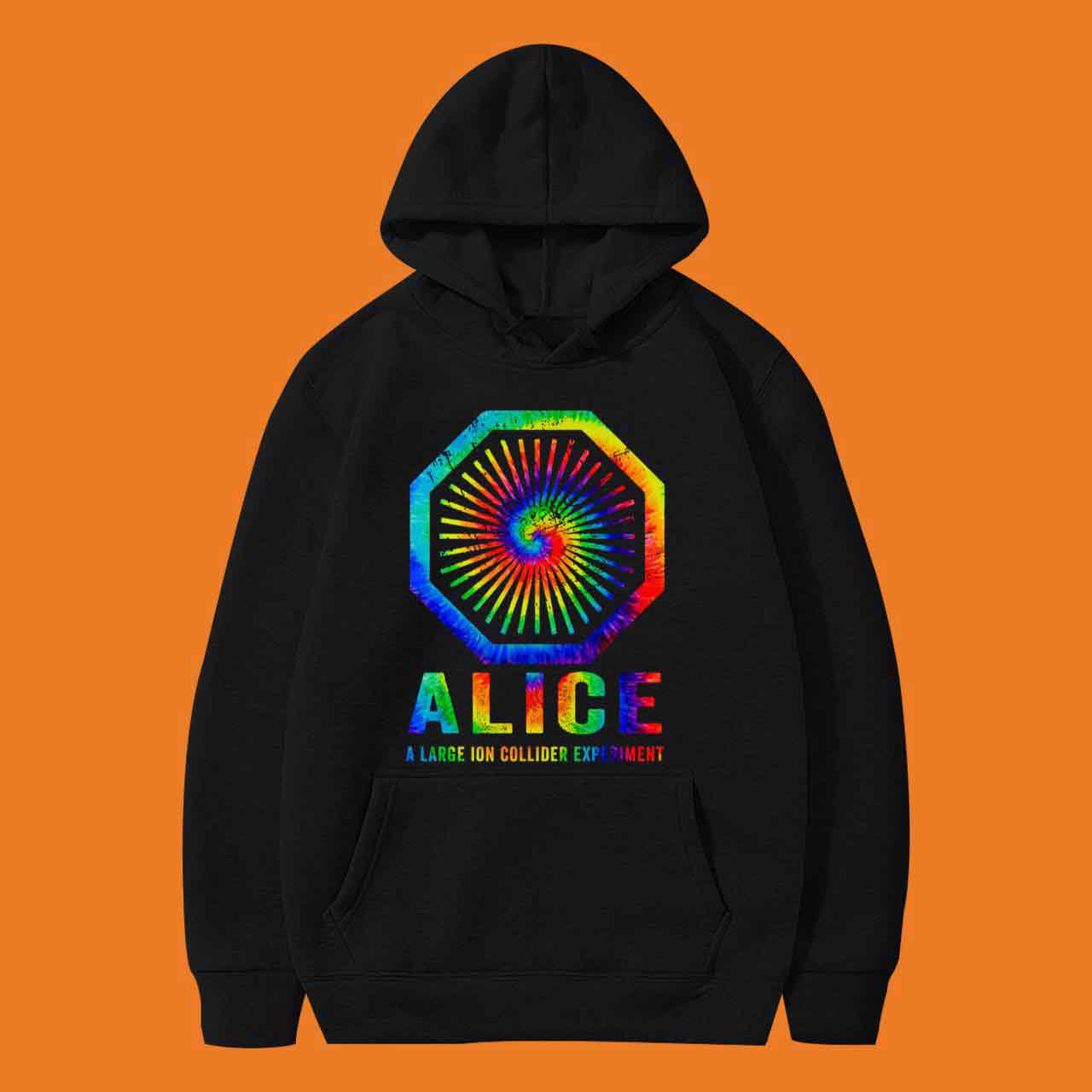 Large Hadron Collider Alice Tie Dye T-Shirts - Bipubunny Store