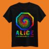 Large Hadron Collider Alice Tie Dye T-Shirts - BipuBunny Store
