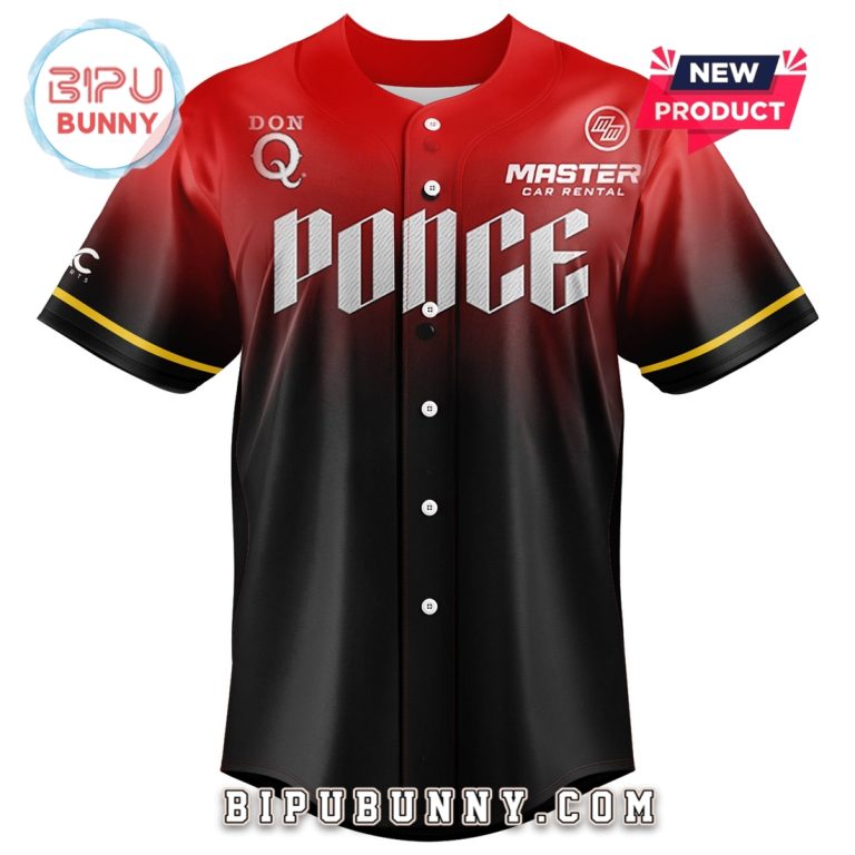 Leones de Ponce LBPRC Temporada 2024 25 Baseball Jersey - Bipubunny Store