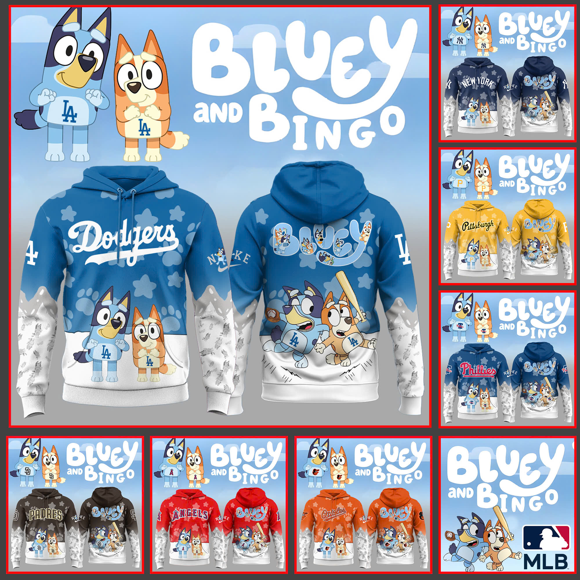 MLB Bluey Night Is Taking Over Baseball in 2025 With Exclusive Merch ...
