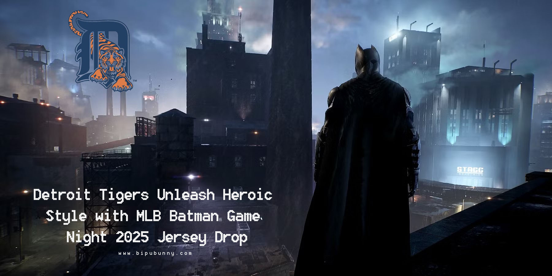 Detroit Tigers Unleash Heroic Style with MLB Batman Game Night 2025 ...