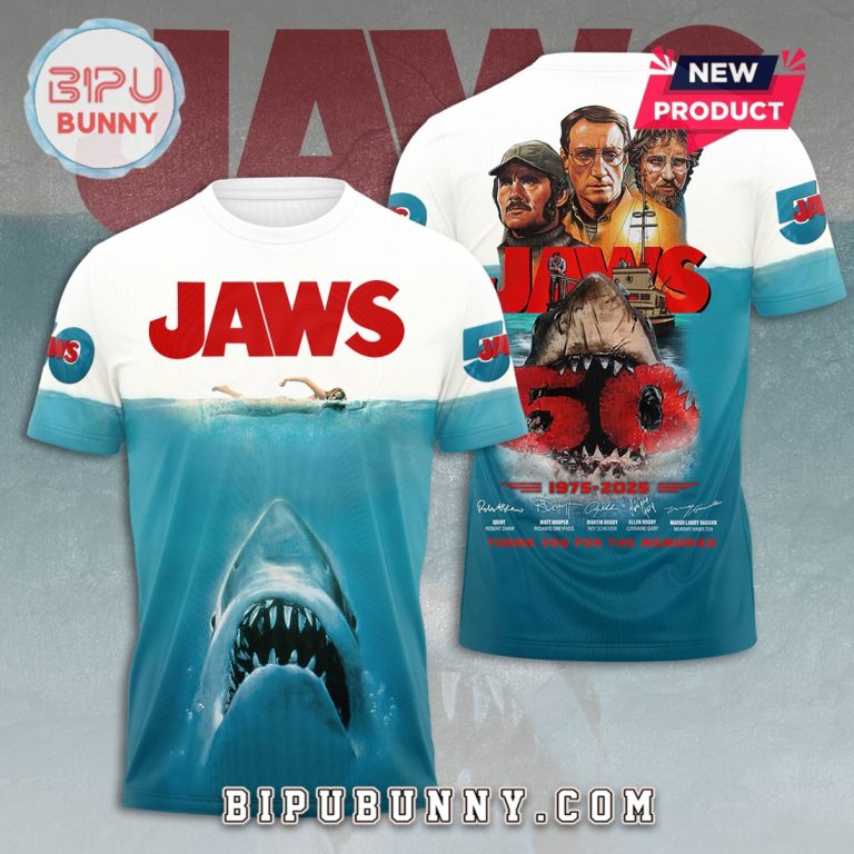 Jaws Movie Merchandise Hoodie And Pants - Bipubunny Store