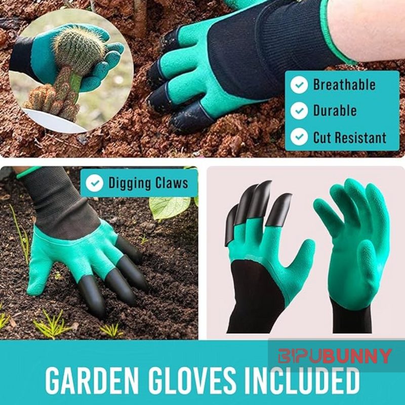 22-Piece Ergonomic Gardening Tools Set with Storage Bag - Bipubunny Store