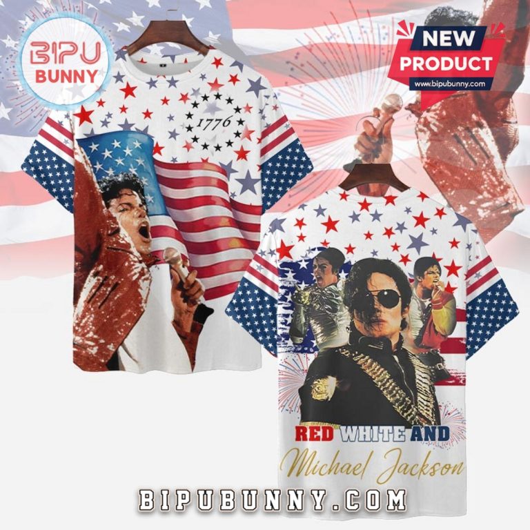 Michael Jackson Happy Independence Day 2025 Shirt - Bipubunny Store
