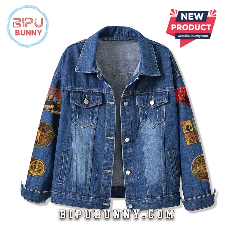Rush 50 Anniversary Super Deluxe Denim Jacket - Bipubunny Store
