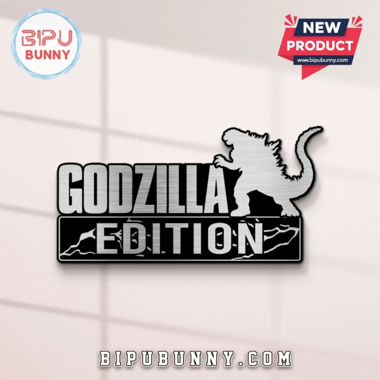 Godzilla Edition Laser Engraved Car Badge - Bipubunny Store