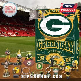 Green Bay Packers Advent Calendar - Bipubunny Store
