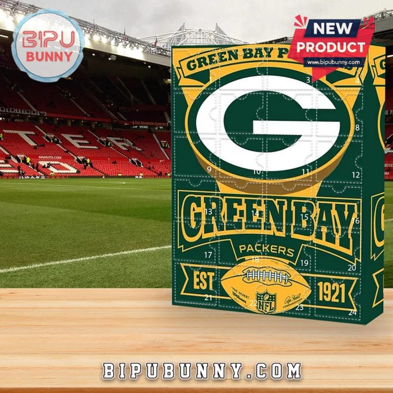Green Bay Packers Advent Calendar - Bipubunny Store