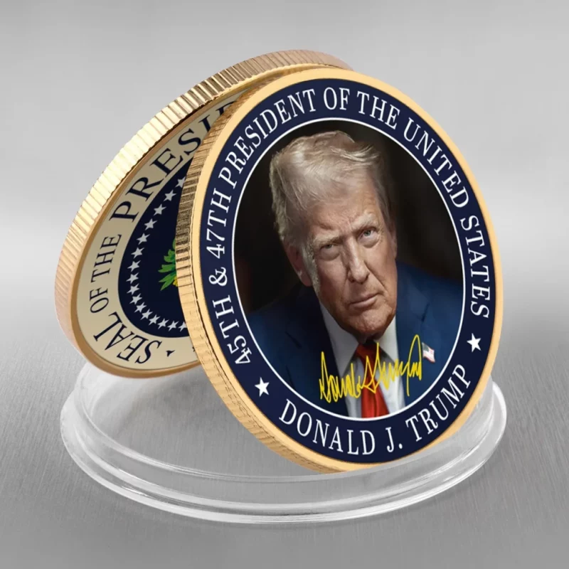 Gold-Colored Coin For Collectors & Gifts - Bipubunny Store