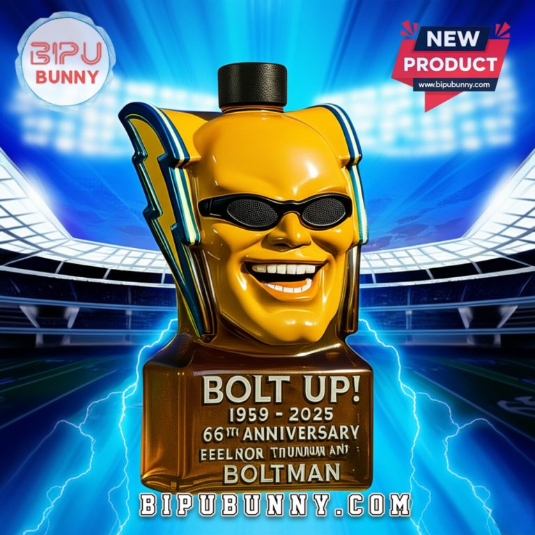 Boltman 66th Anniversary Whiskey Bottle - Bipubunny Store