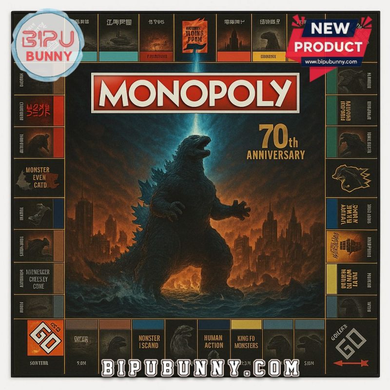 Godzilla Monopoly Board Game - Bipubunny Store