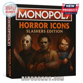 Horror Icons Slashers Halloween Monopoly - Bipubunny Store