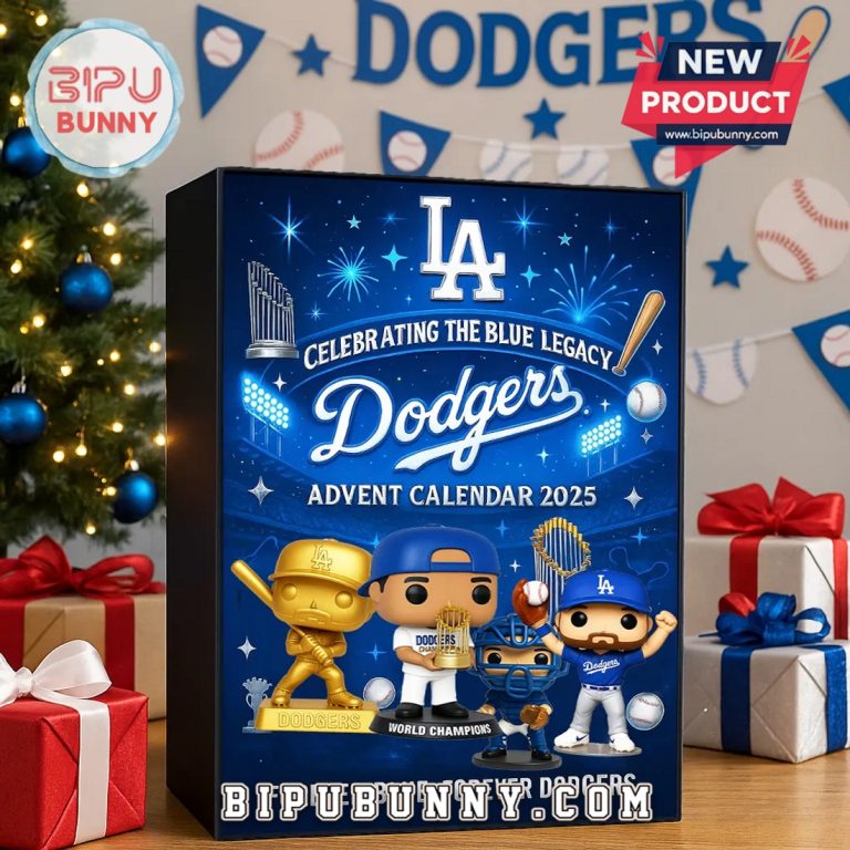 Los Angeles Dodgers Advent Calendar 2025 - Bipubunny Store