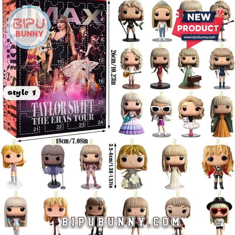 Taylor Swift Advent Calendar 2025 - Bipubunny Store