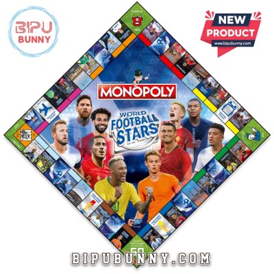World Football Stars Monopoly Game - Bipubunny Store