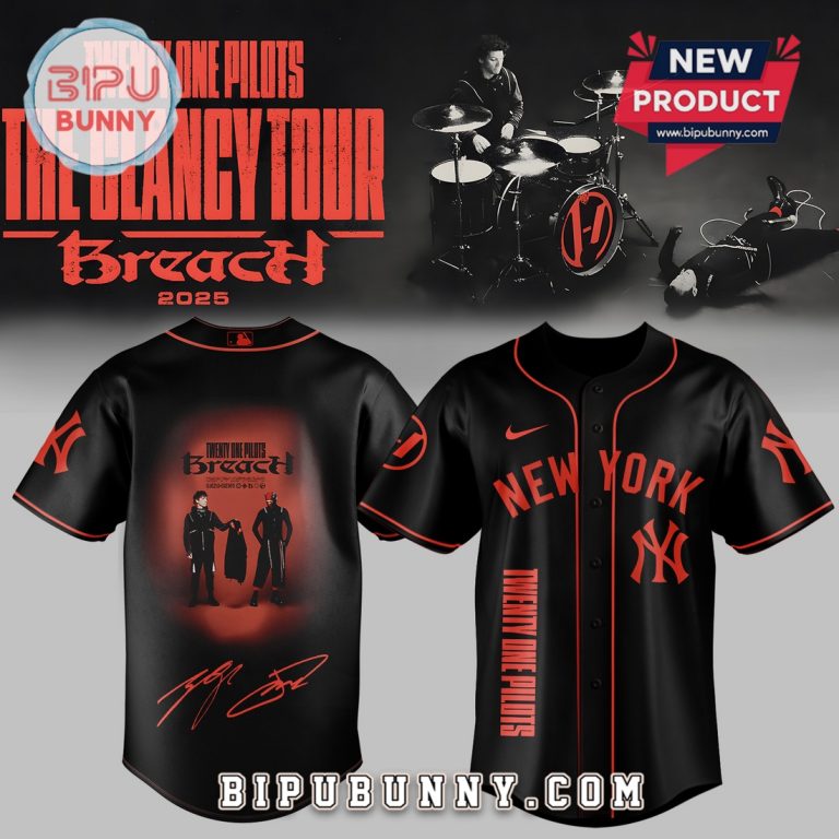 All Team MLB x Twenty One Pilots Baseball Jersey 2025 - Bipubunny Store