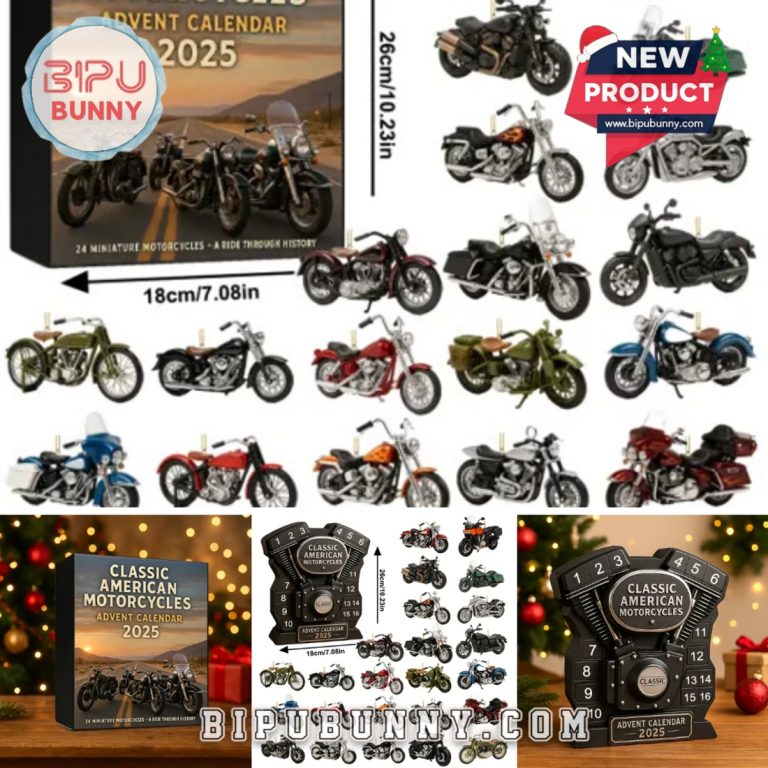 American Motorcycles Advent Calendar 2025 - Bipubunny Store