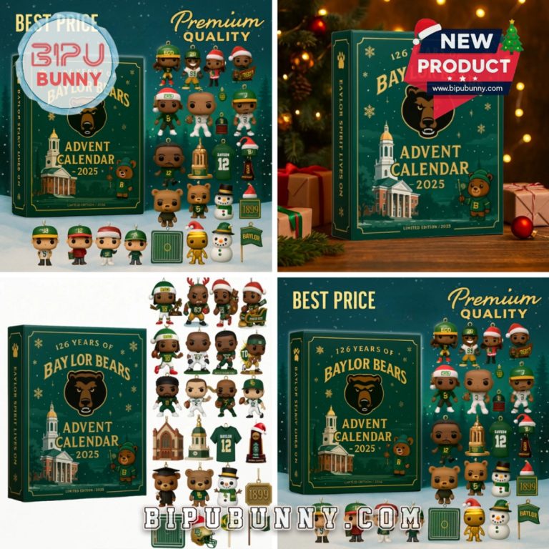 Baylor Bears Advent Calendar 2025 - Bipubunny Store