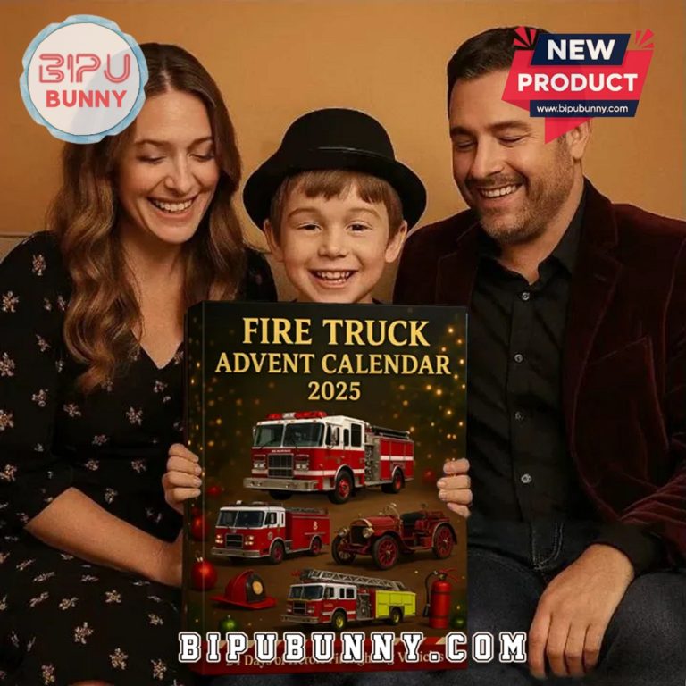 Fire Truck Advent Calendar 2025 - Bipubunny Store