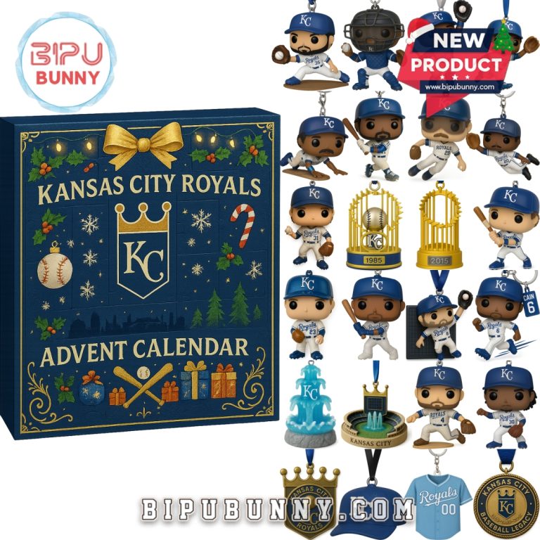 Kansas City Royals Advent Calendar 2025 - Bipubunny Store