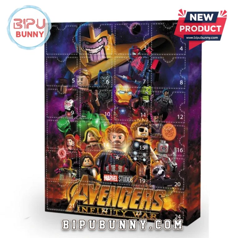 Marvel & DC Superhero 2025 Advent Calendar - Bipubunny Store