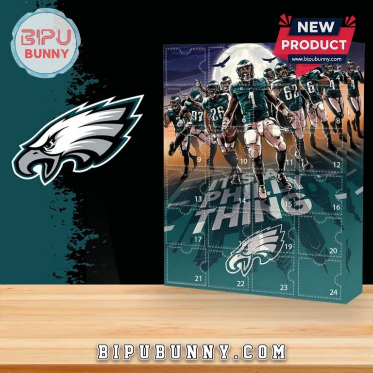 NFL Philadelphia Eagles Advent Calendar 2025 - Bipubunny Store