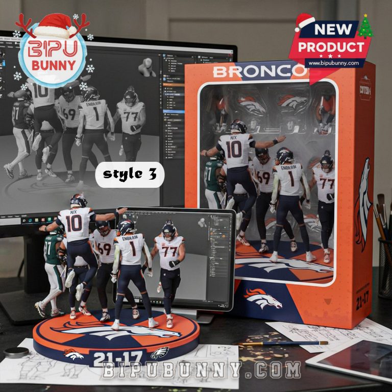 Denver Broncos Acrylic Plaque 2025 - Bipubunny Store