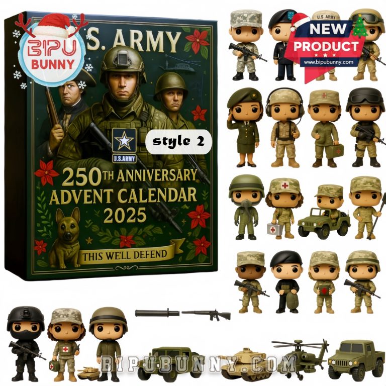 U.S. Military 250th Anniversary Advent Calendar - Bipubunny Store