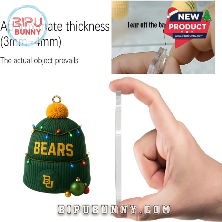 Christmas 2025 Baylor Bears Advent Calendar - Bipubunny Store
