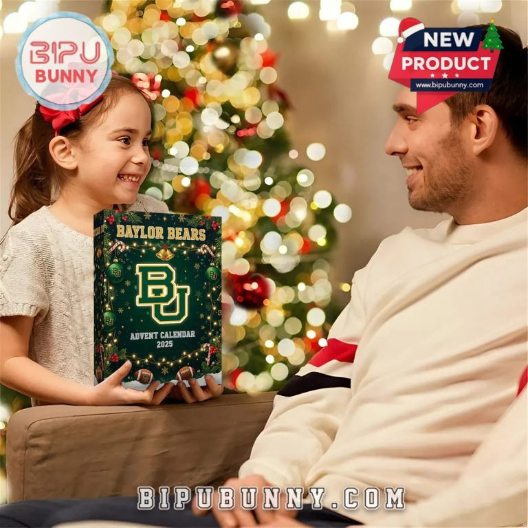 Christmas 2025 Baylor Bears Advent Calendar - Bipubunny Store