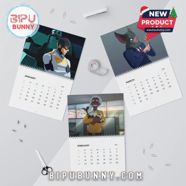 Dispatch Character 2026 Calendar - Bipubunny Store