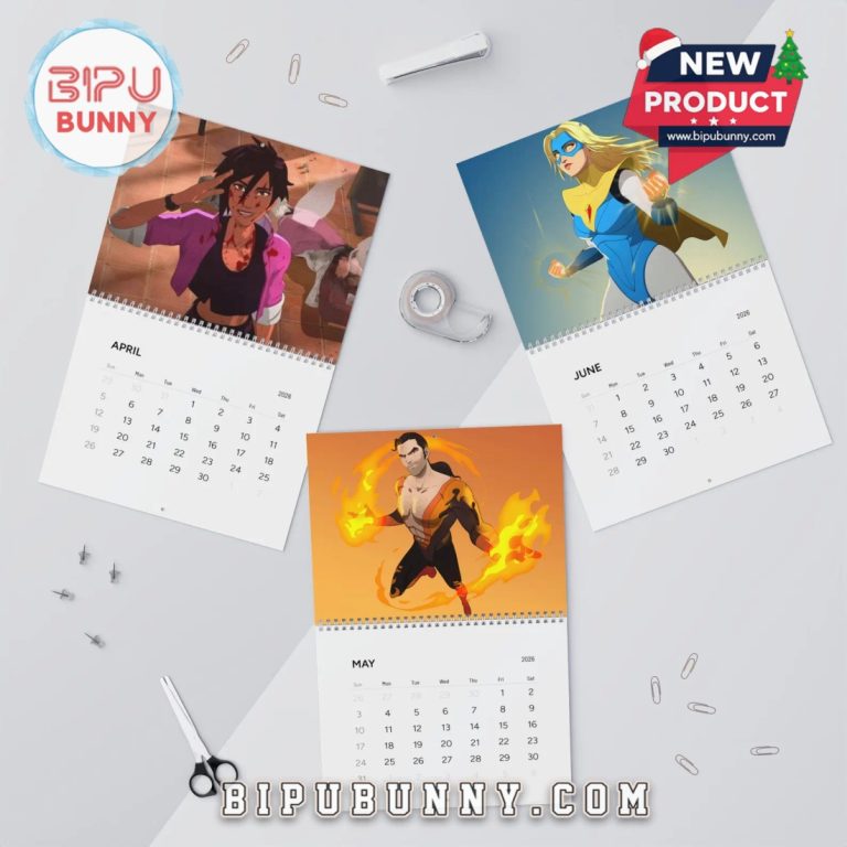 Dispatch Character 2026 Calendar - Bipubunny Store