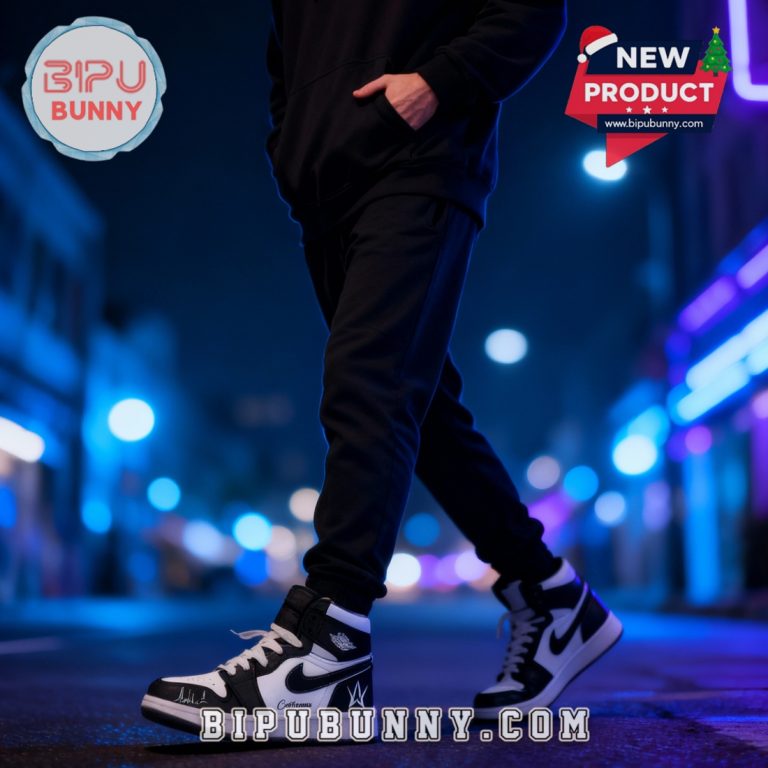 Alan Walker Walkerworld Tour Black Air Jordan 1 Sneakers - Bipubunny Store