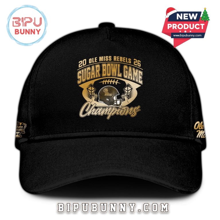 Ole Miss 2026 Allstate Sugar Bowl Champions Black Hoodie And Pants ...